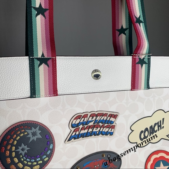 Coach | Bags | Coach X Marvel Large Tote Bag | Poshmark